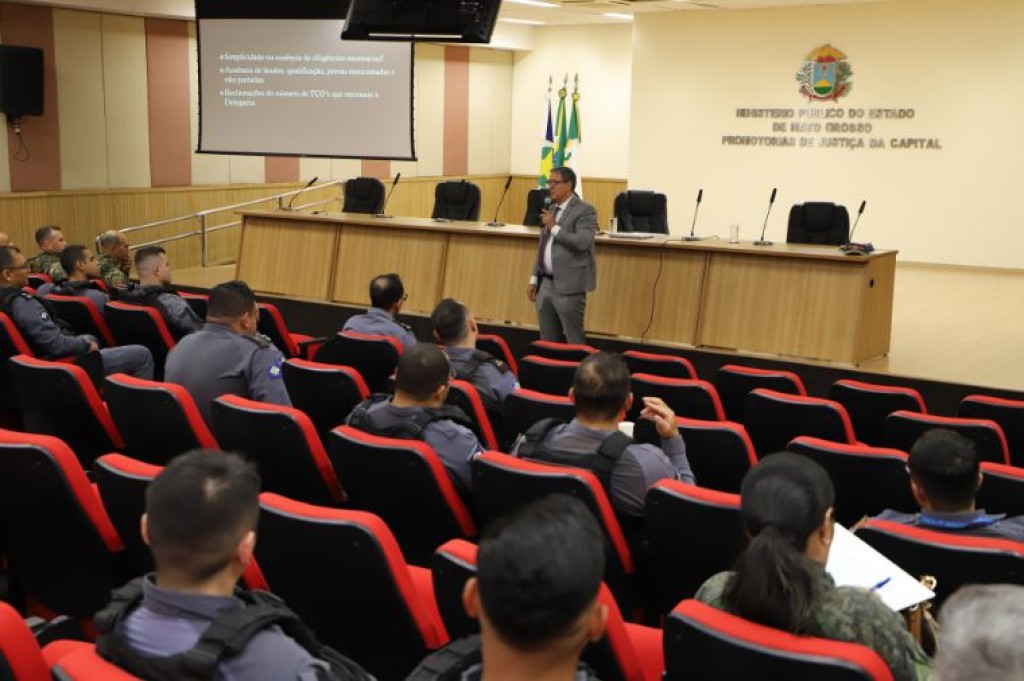 Capacitação no MPMT aprimora atuação da PMMT com TCOs